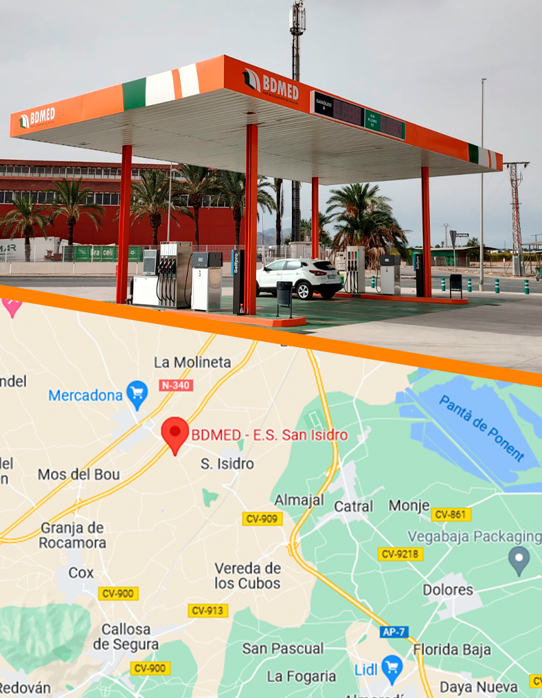 BDMED | Red de Estaciones de Servicio